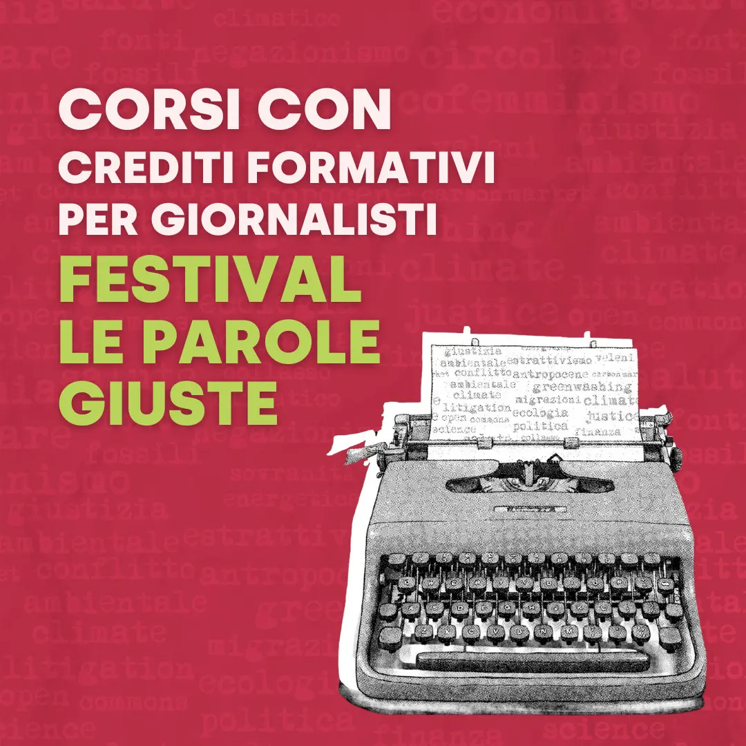 Le Parole Giuste - Lista Corsi con crediti ODG - A Sud